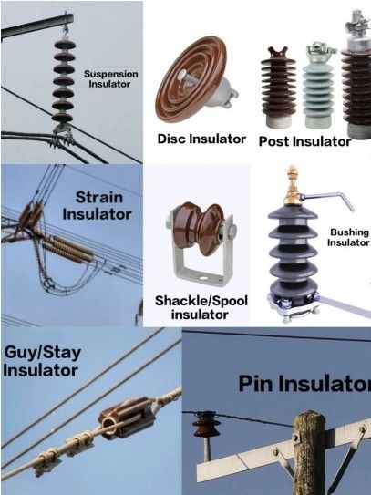 Brief Description of Different Types of Insulators for Easy Understanding.