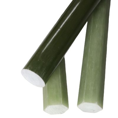 Epoxy Resin Fiberglass Rod For Composite Insulator Epoxy Fiberglass Pole