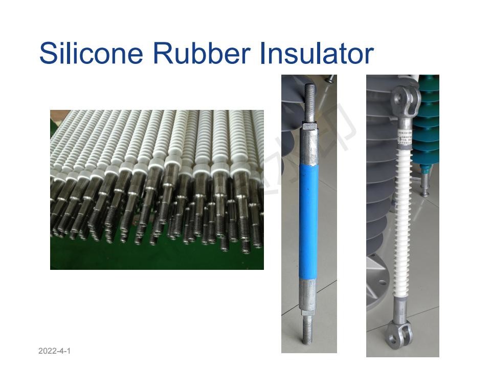 High Voltage Section Railway Insulator / 25KV Silicone Composite Insulators