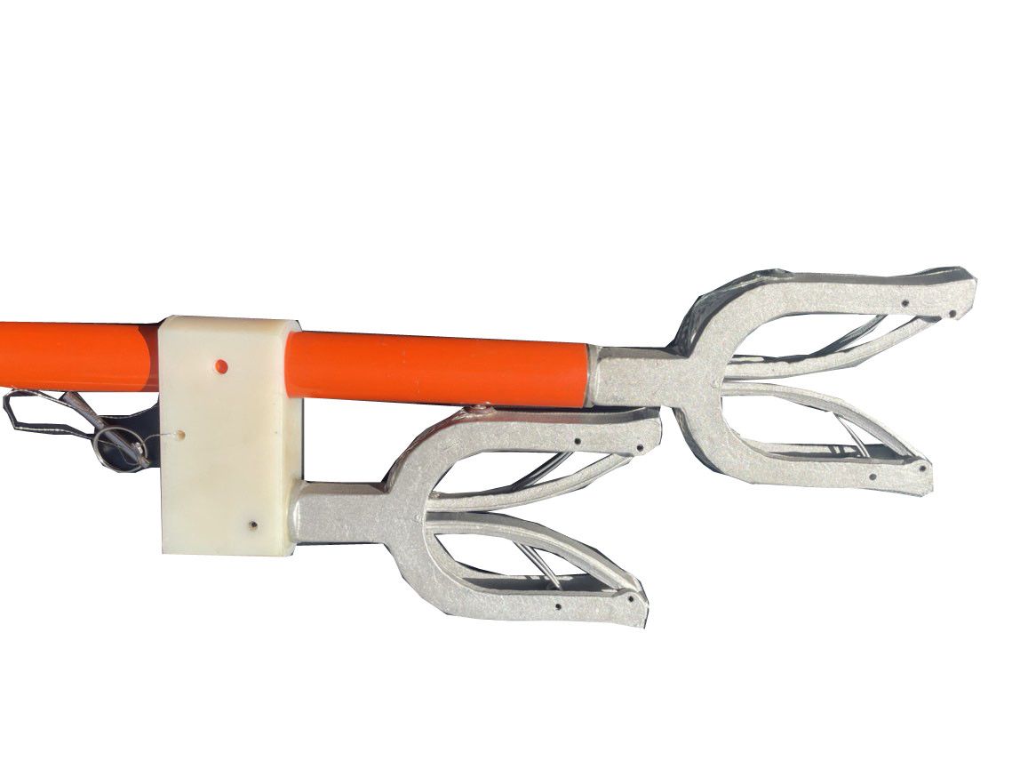 Telescoping Live Line Tools High Voltage Conductor Separated Insulated Rod