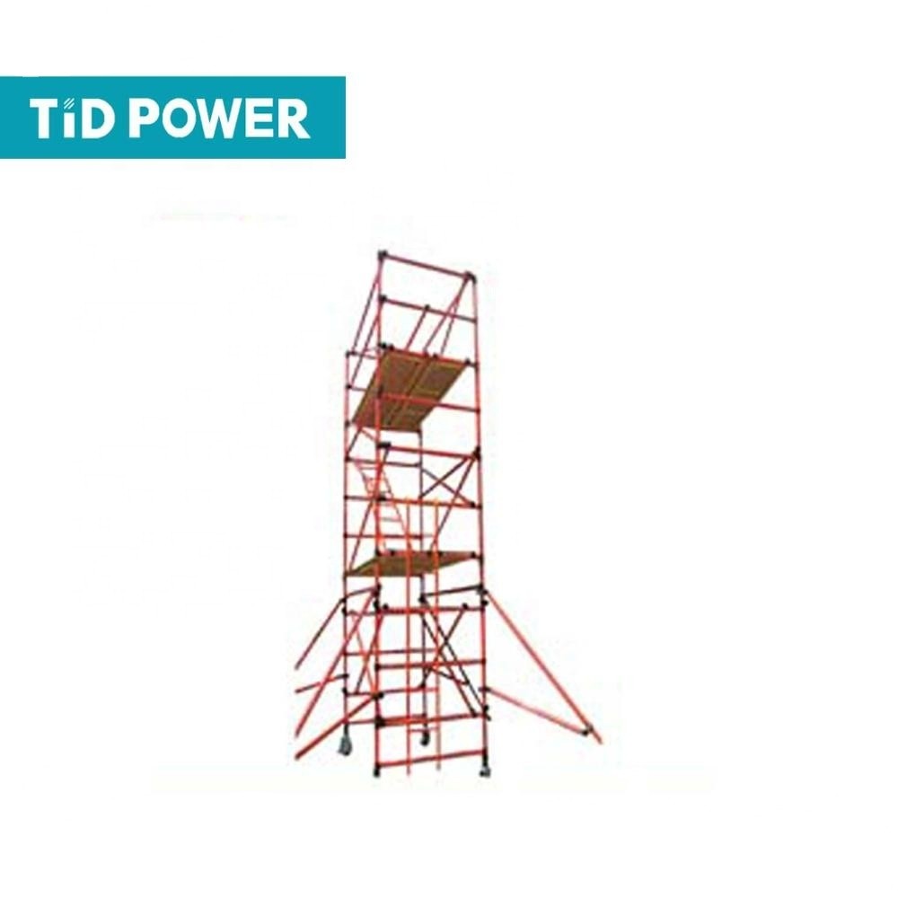 Fully Insulated Safety Insulated Platform Orange Yellow Insulated Ladder