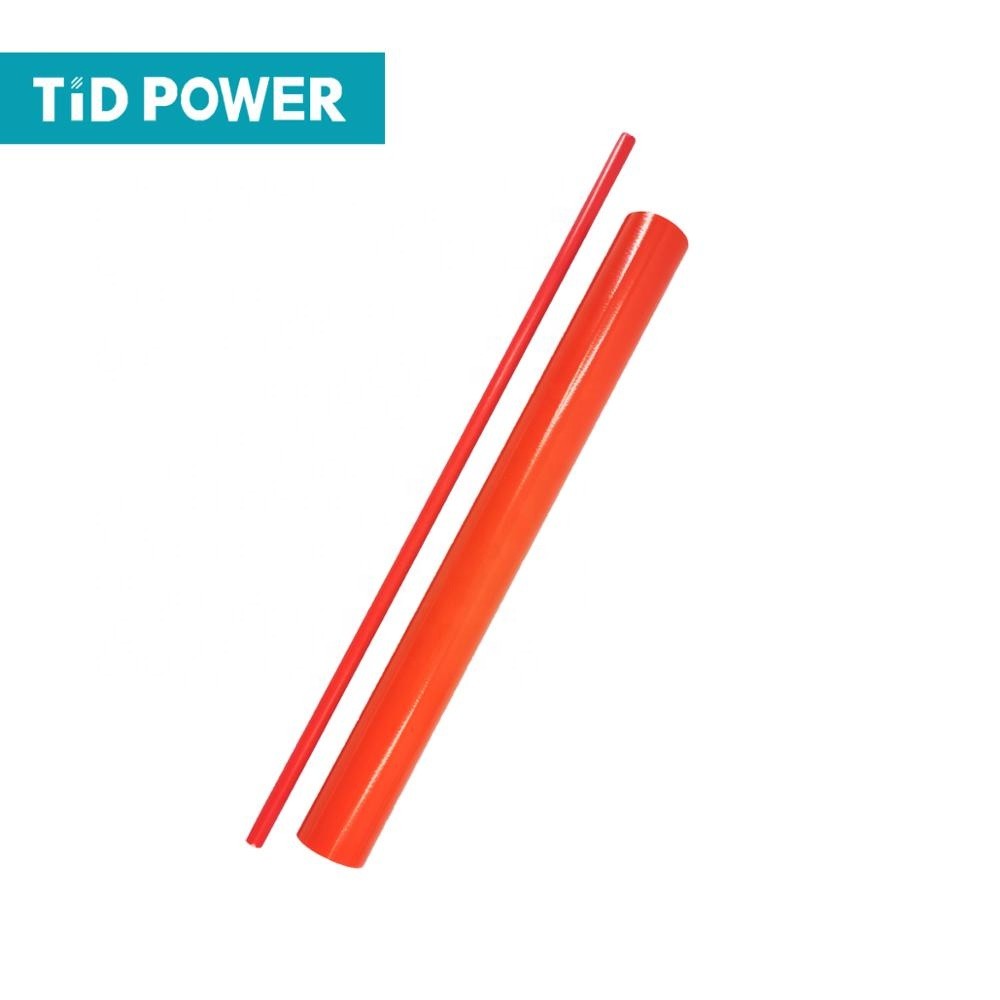 Smooth Surface Fiberglass Hollow Tube For Live Line Tools / Epoxy Fiber ...