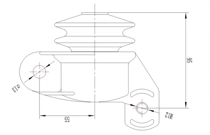 1 KV Epoxy Resin Railway Insulator /Tramway Insulator