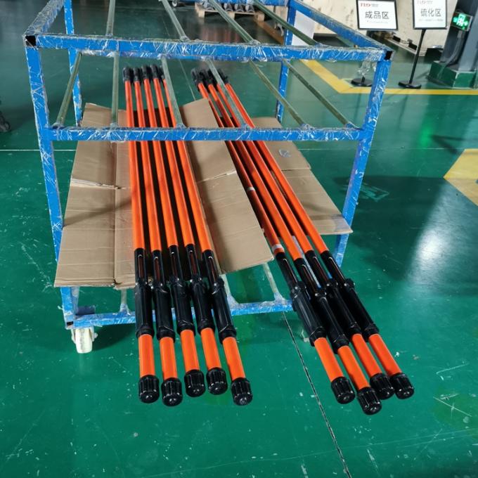 High Voltage Shotgun Stick yellow red