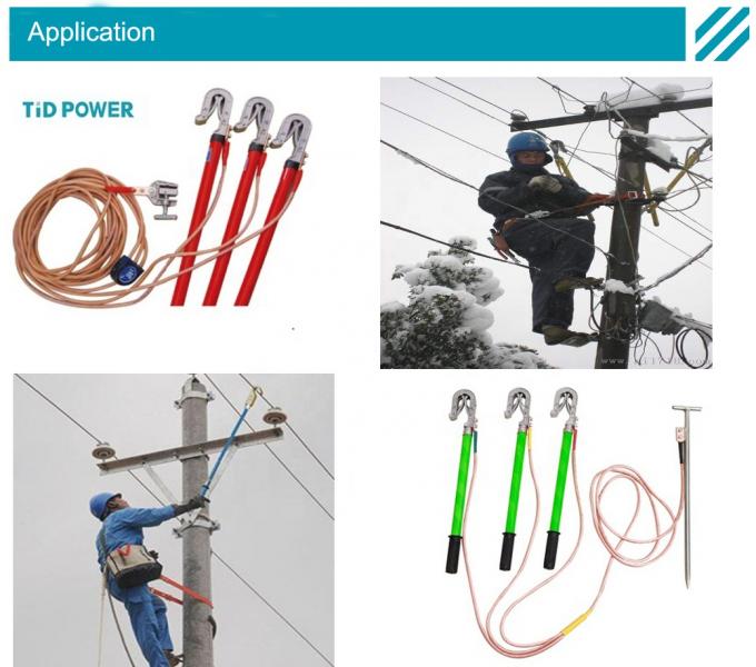 Portable Earthing Set - Hot Line Tools For Electric Security