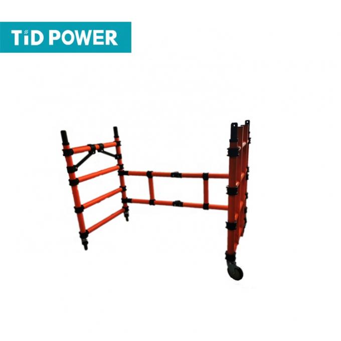 Portable Insulation Scaffolding / High Safety Light -Weight Insulated ...