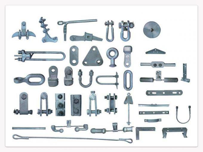 Transmission Line Gain base Fittings for Line Post Insulator
