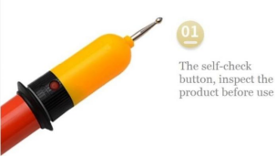 Lightweight High Voltage Electroscope Detector