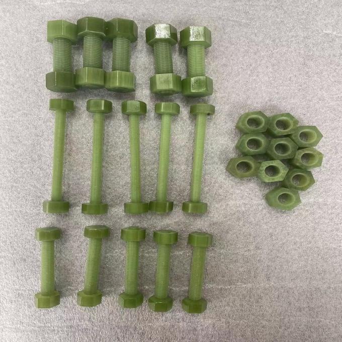 Epoxy Resin Higher Strength Epoxy Fiberglass Rod Customized Threaded ...